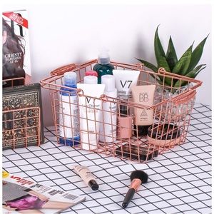 Storage & Organization | Set Of Rose Gold Baskets | Poshmark